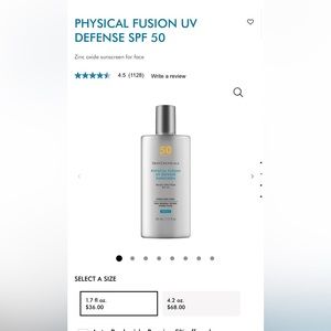 SkinCeuticals | Skincare | Skinceuticals Physical Fusion Sunscreen Spf ...